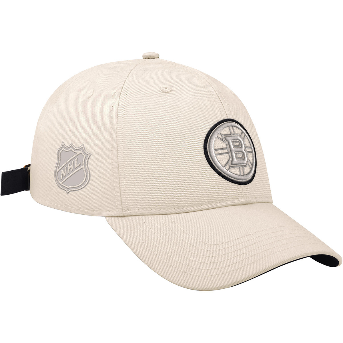Bruins Starter Parchment Off White Adjustable Cap - Boston ProShop