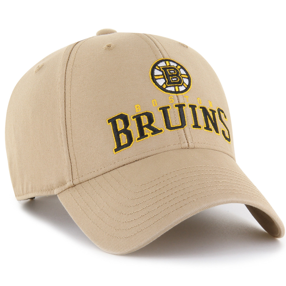 Bruins '47 Powell Khaki MVP Cap - Boston ProShop