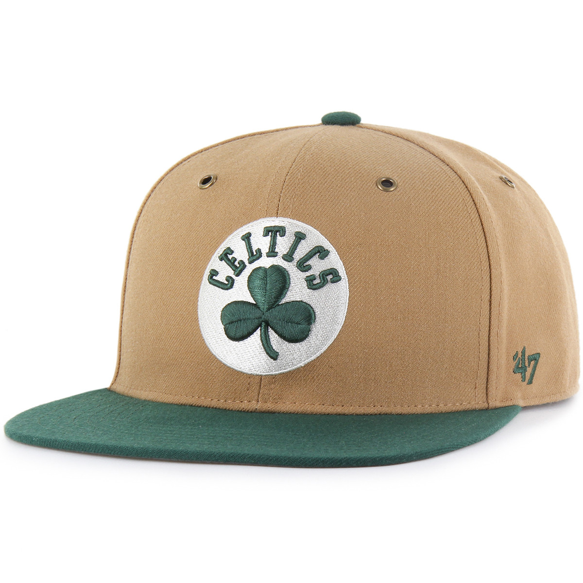 Celtics '47 Workshop Camel Captain Cap - Boston ProShop