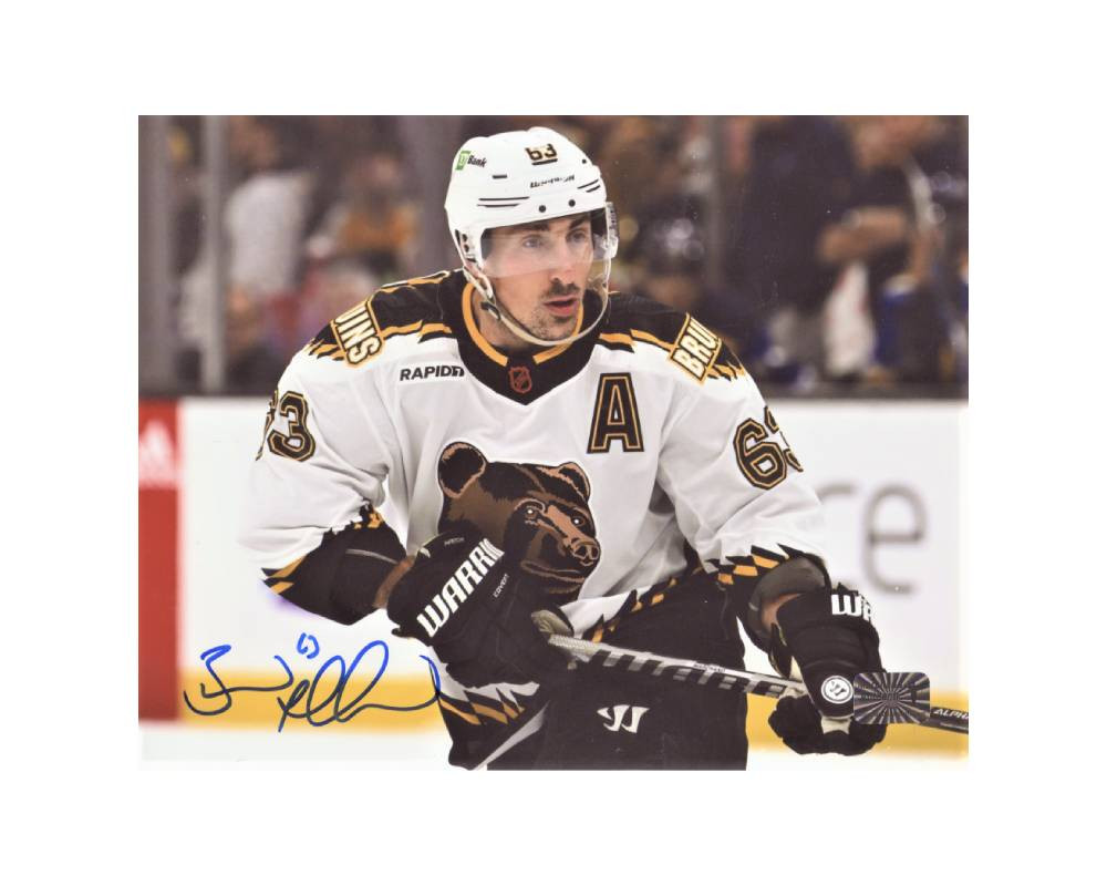 Brad Marchand Signed / Autographed 2023 Reverse Retro Photo 8x10