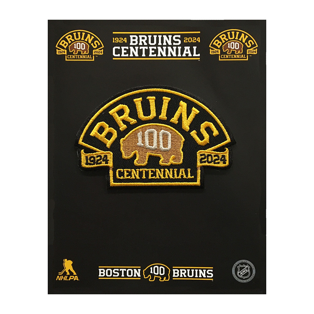 Bruins Centennial Primary Logo Patch - Boston ProShop