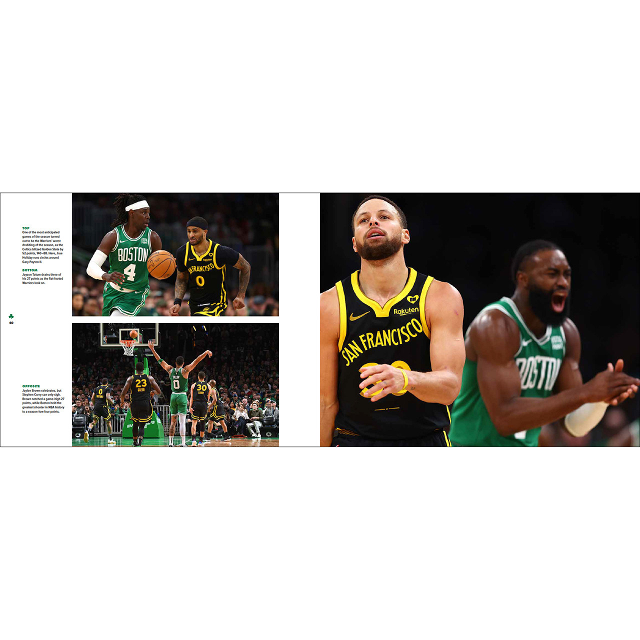Celtics Banner 18 Commemorative Book