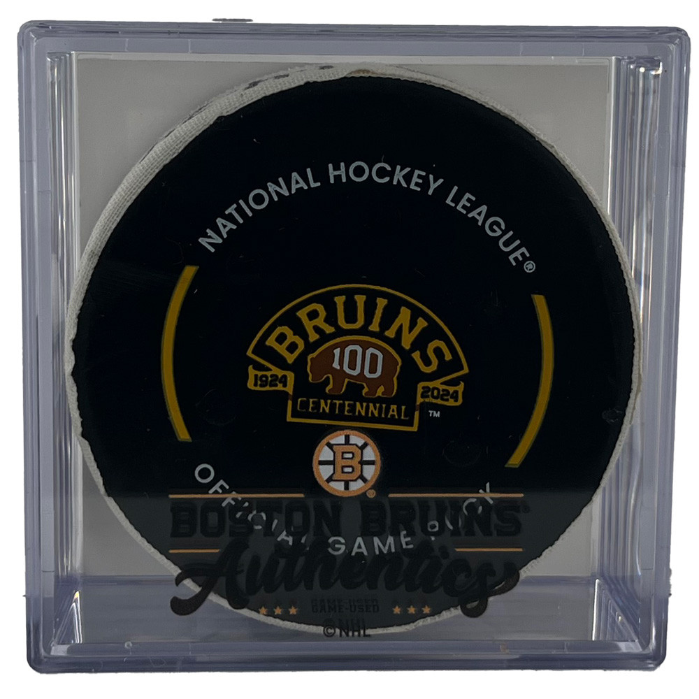 Game-Used Aleksander Barkov (Florida Panthers) Official Goal Puck - 4/6 ...