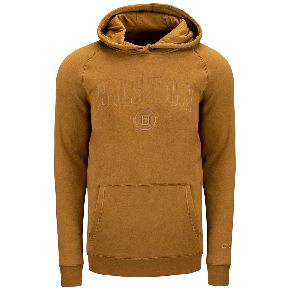 Bruins CCM Boston Brown Pullover Hood