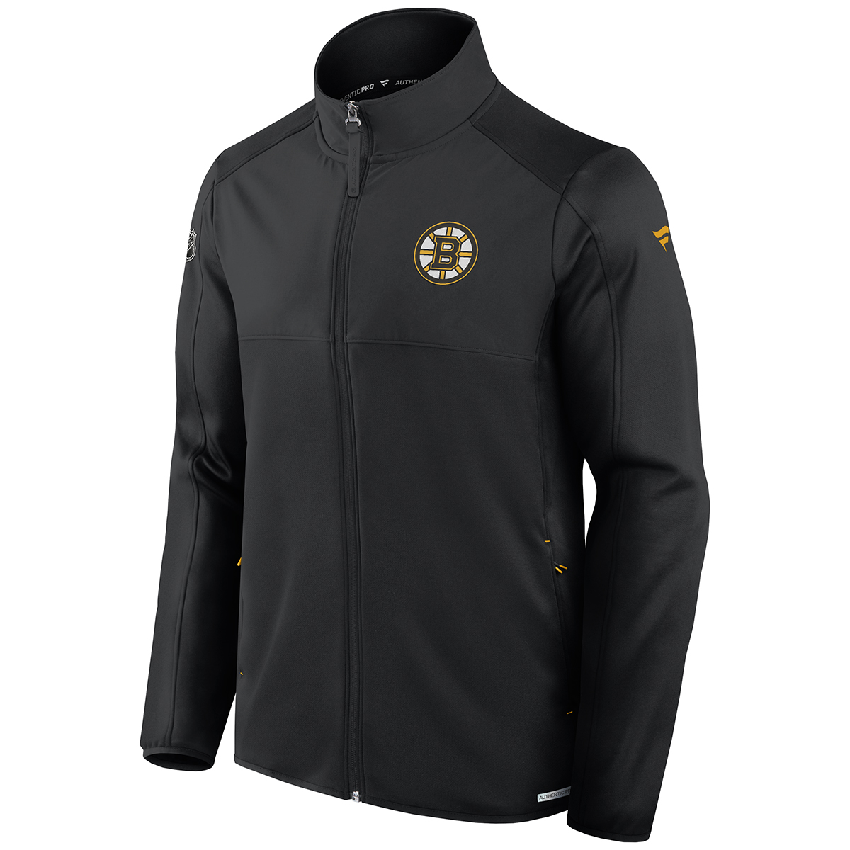 Bruins Authentic Pro Rinkside Full Zip Jacket - Boston ProShop
