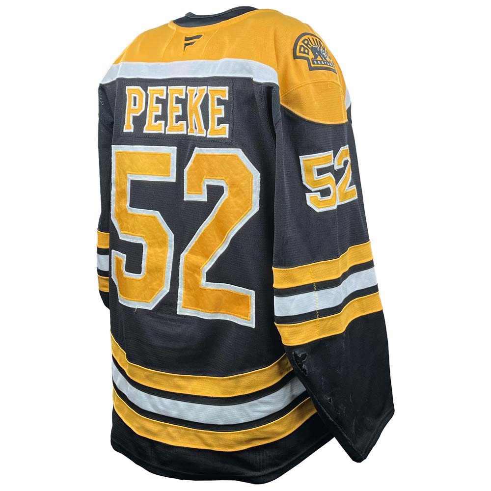 Game-Used 2024-2025 Season Home Hockey Jersey - Set 2 - Andrew Peeke ...