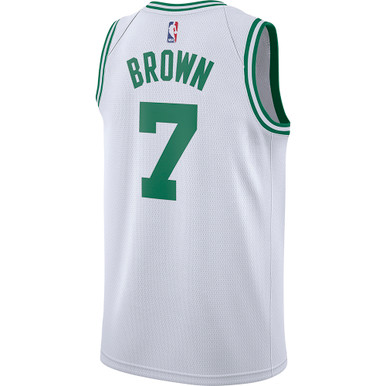 Jaylen Brown Nike Association Swingman Jersey w/Vistaprint Patch