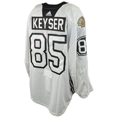 Team-Issued White Training Camp Jersey - Kyle Keyser