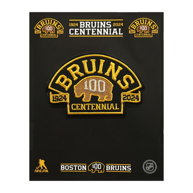 Bruins Centennial Primary Logo Patch - Boston ProShop
