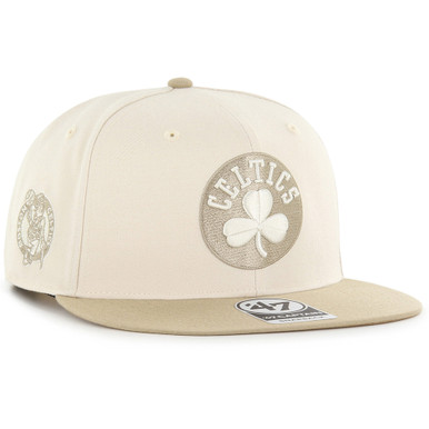 Celtics '47 Sierra Natural Captain Cap - Boston ProShop