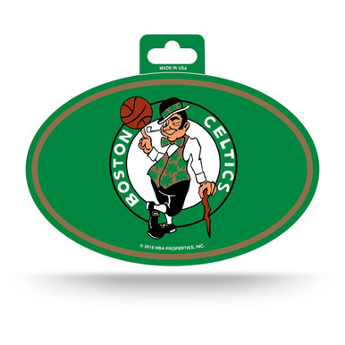 Celtics Oval Sticker | Boston Pro Shop