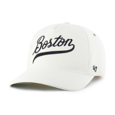 Bruins '47 Golden Age Relaxed Fit Cord Hitch Cap - White