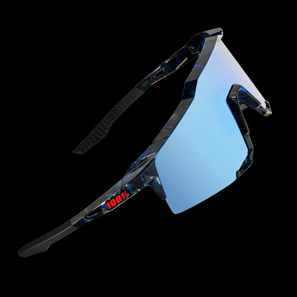 2023 100% SPEEDCRAFT Matte White HiPER Silver Mirror Lens ...