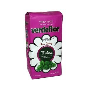 VerdeFlor Yerba Mate Melisa y Poleo, 500 g / 1.1 lb