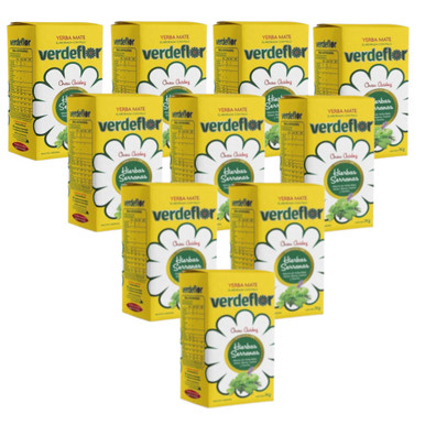 VerdeFlor Yerba Mate Hierbas Serranas Sabor: Poleo, Menta, Cedron y ...