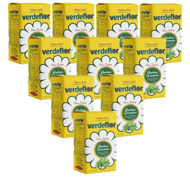 VerdeFlor Yerba Mate Hierbas Serranas Sabor : Poleo, Menta, Cedron y ...