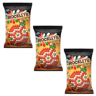 Arcor Mini Rocklets Confites de Maní Cubiertos de Chocolate, 360 g / 12 ...