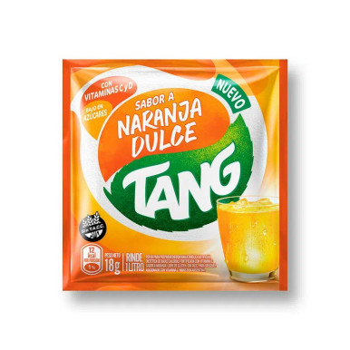 Tang Jugo en Polvo Sabor Naranja Dulce, 15 g / 0.52 oz ea
