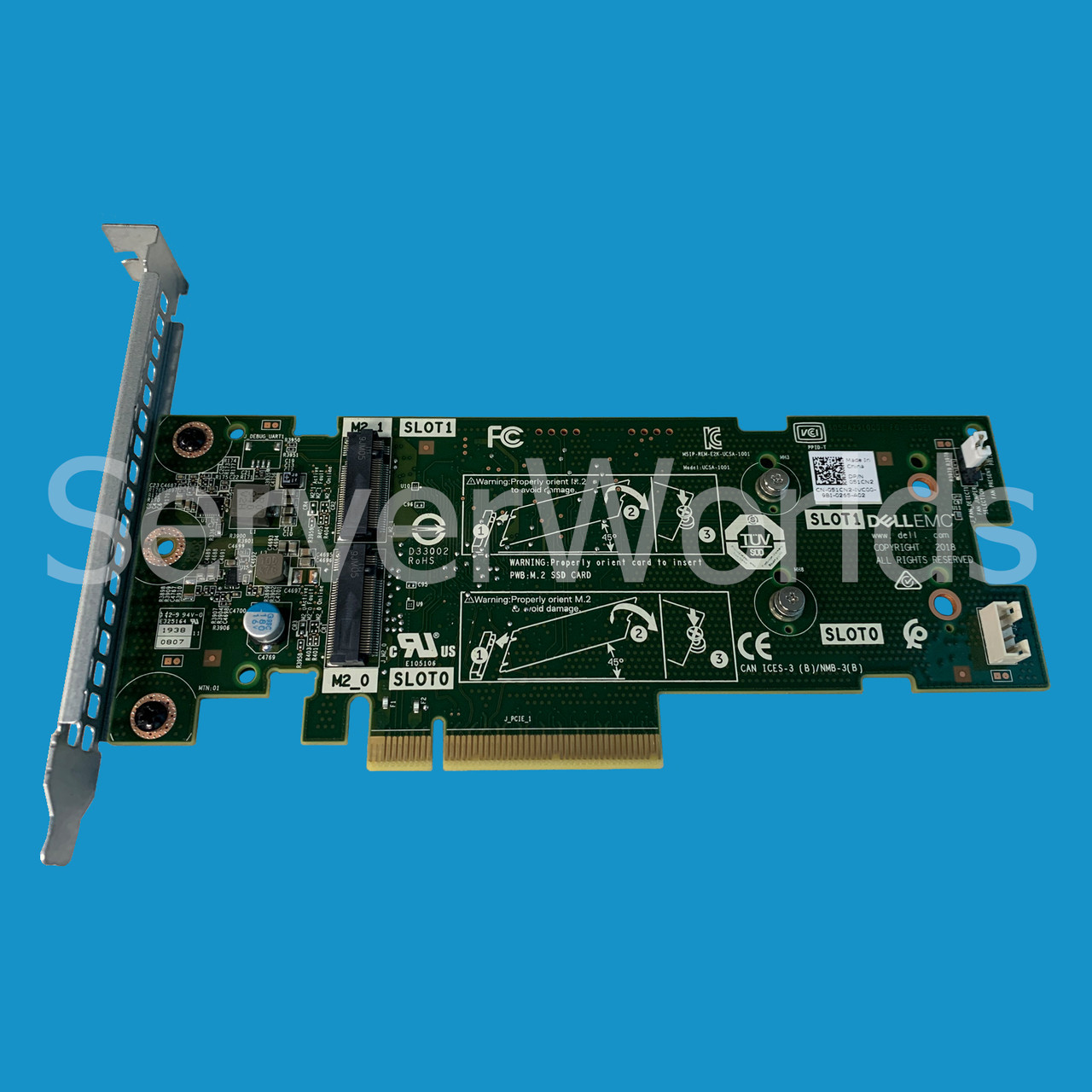 Dell 7HYY4 | Dell BOSS M.2 Full Height Controller Card - Serverworlds