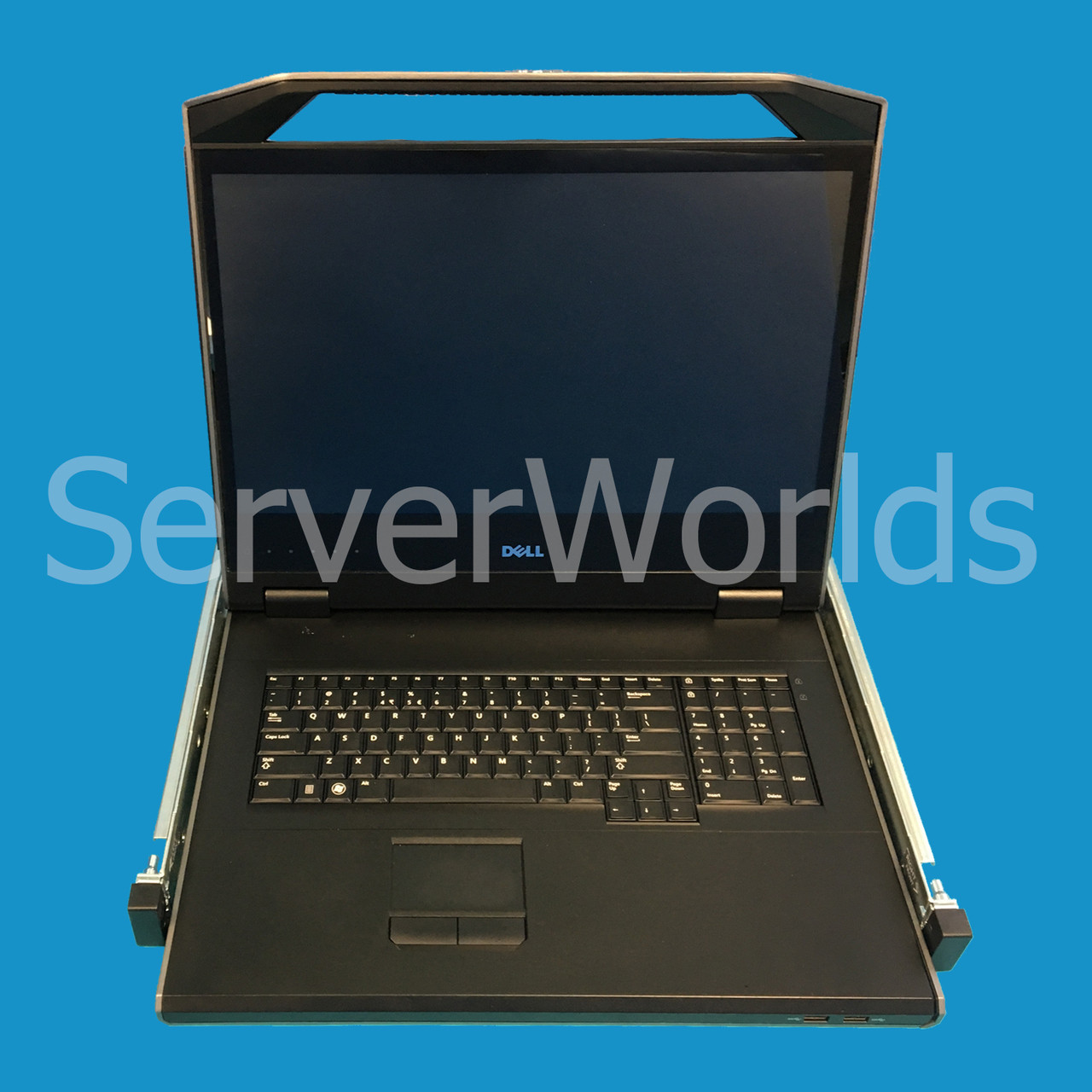 DKMMLED185-G01 | Dell 18.5"1U Rackmount LED KMM | A7546778 - Serverworlds