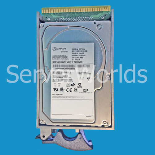 IBM 00P2665 | 146GB 10K U320 SCSI 3.5" HDD | IBM 00P2664 - Serverworlds