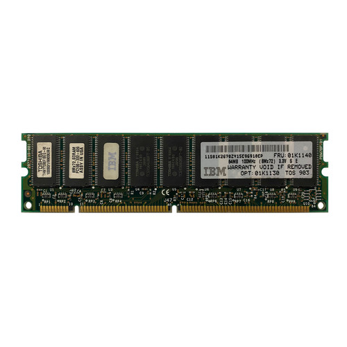 Ibm 01k1140 64mb Pc 100 Ddr Memory Module Serverworlds