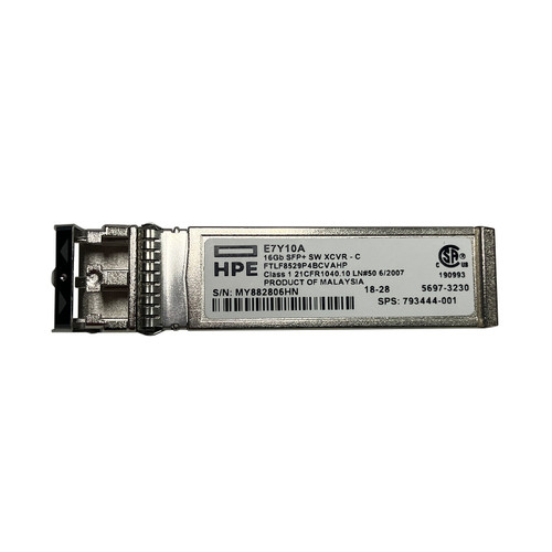 HPe 793444-001 680540-001 16GB SFP+ short Wave SFP 5697-3229 E7Y10A ...