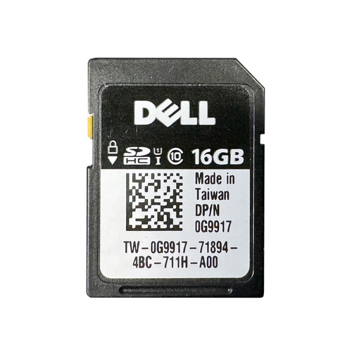 Dell G9917 | Dell 16GB SD Card - Serverworlds