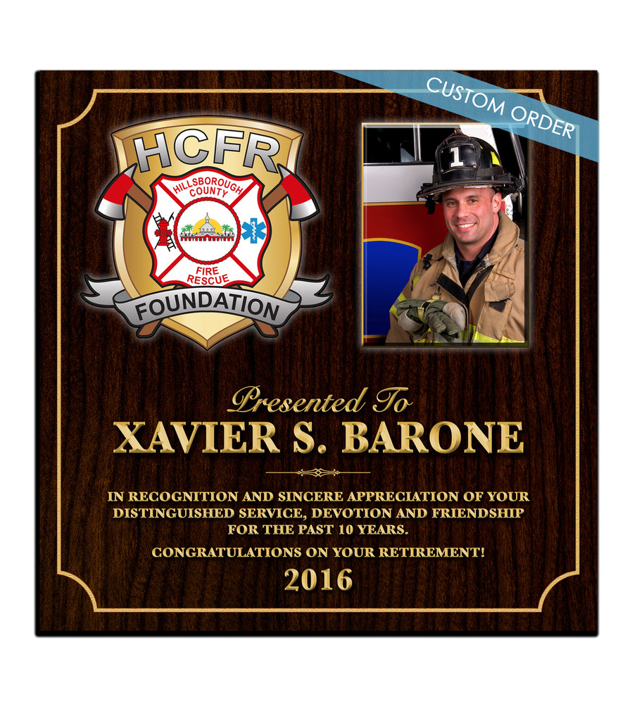Recognition Plaques-Retirement Plaques-Appreciation Plaques-Custom ...