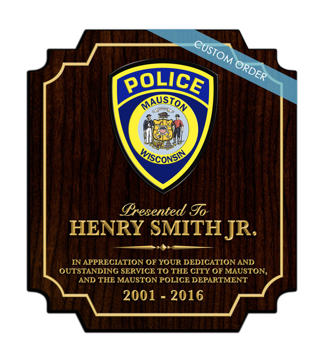 Recognition Plaques-Retirement Plaques-Appreciation Plaques-Custom ...
