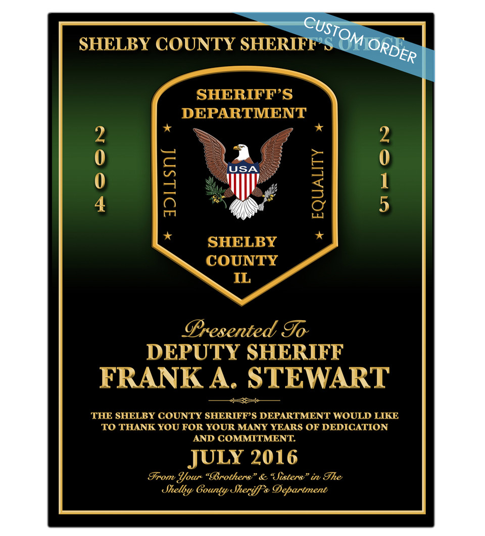 PLAQUES - Recognition Plaques - PatchPlaques.com