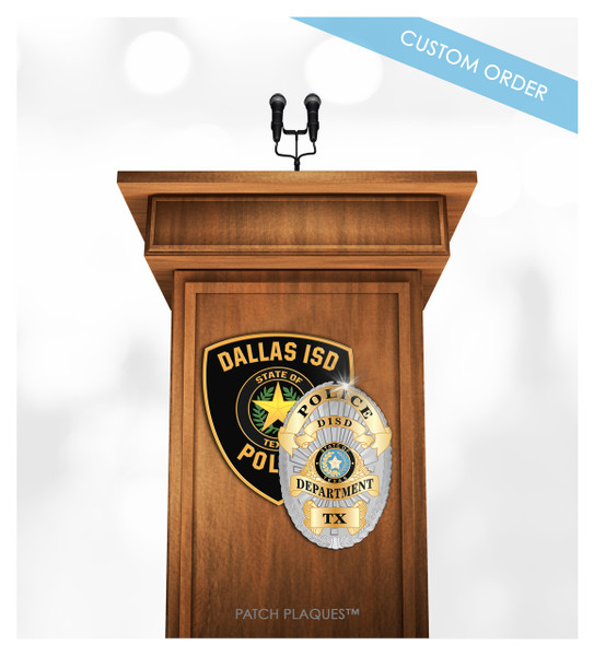 Custom Podium and Lectern Plaques for US Embassy, Military, Government ...