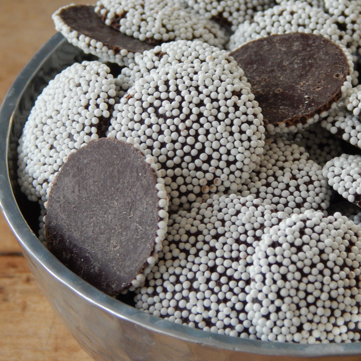 Chocolate Non-Pareils | 9 oz. bag