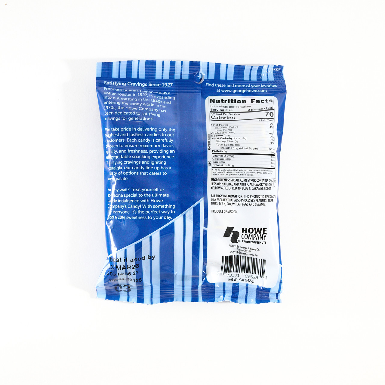 Root Beer Barrels 5 oz. Bag - candycoffeenuts.com