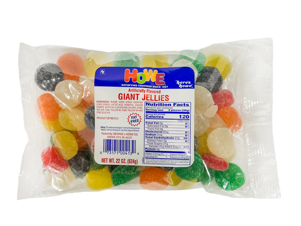 Giant Jellies | 22 oz. bag | George J. Howe Company