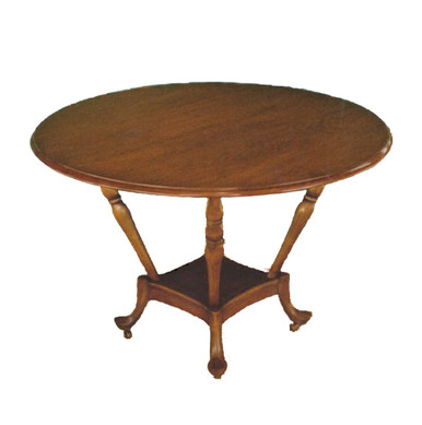 Round Cherry Coffee Table
