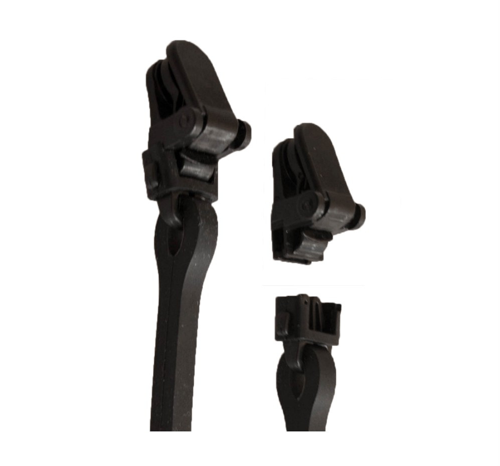 6" Basic Boot Straps Set - Riders Biker Supply