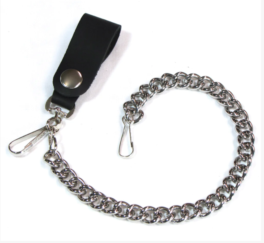 12" WALLET CHAIN-BASIC - Riders Biker Supply