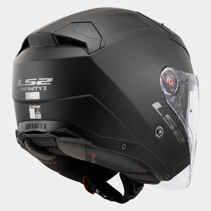 LS2 Infinity II Solid Helmet - Riders Biker Supply