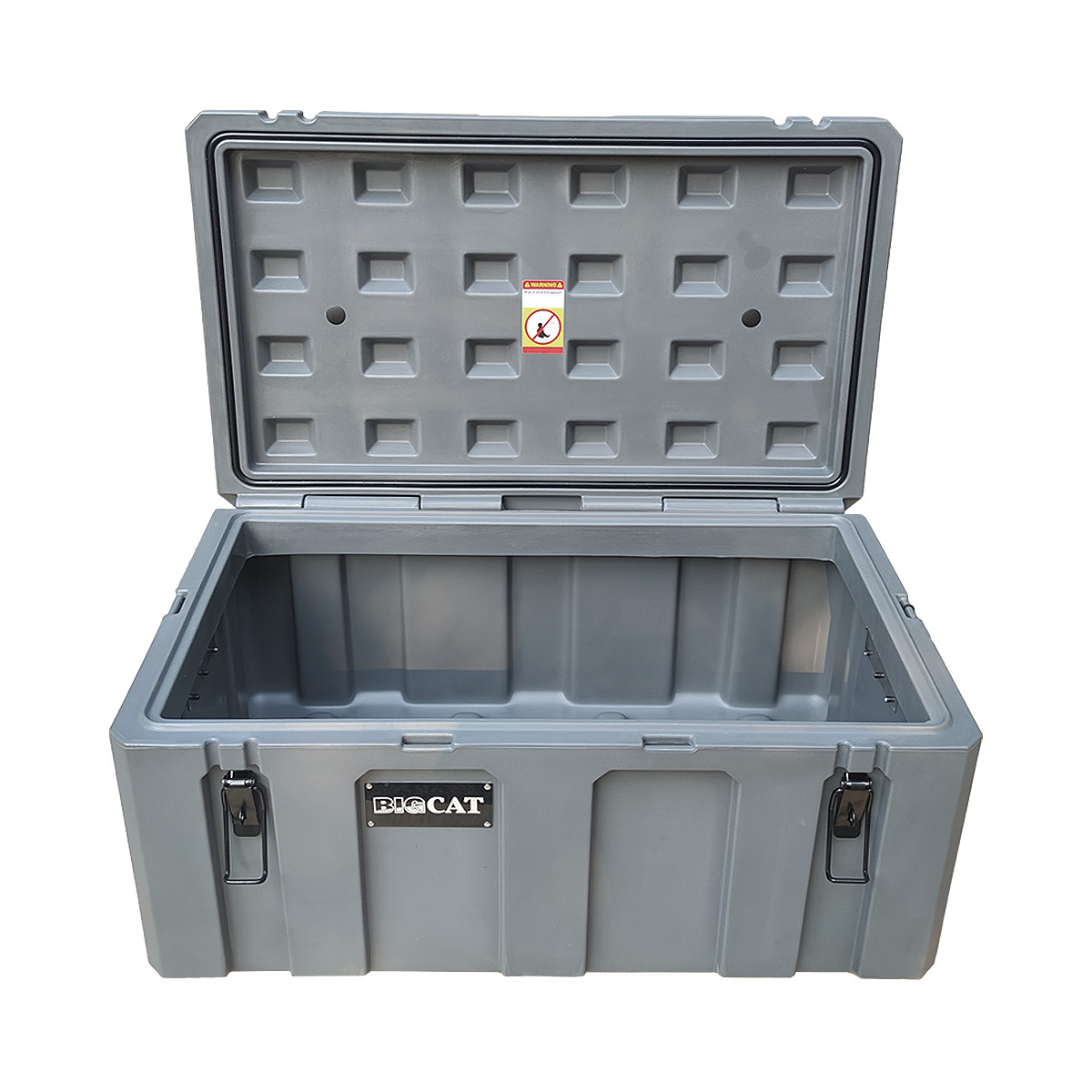 90L Hard Shell Tool Box - Grey - Prices Plus