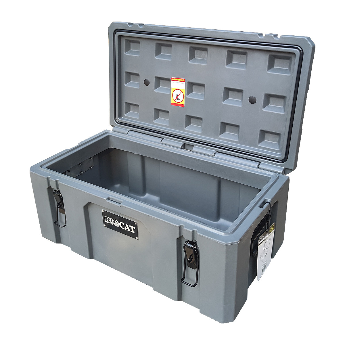 50L Hard Shell Tool Box - Grey - Prices Plus