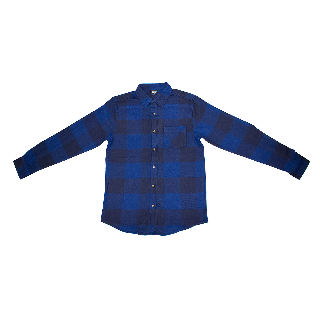 Finn & Fiona Unisex Flannel Shirt - Blue
