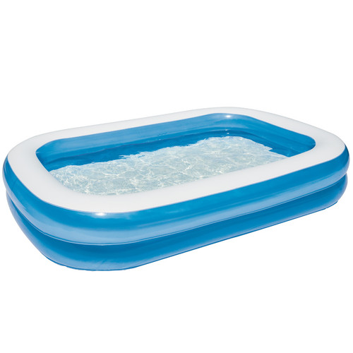 Family Pool: Blue Rectangle Large | Prices Plus