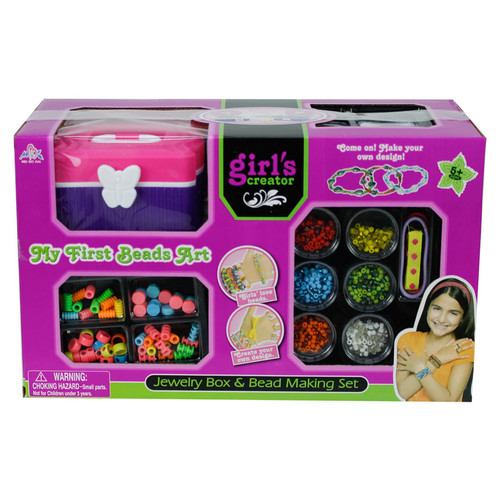 Jewellery Box and Bead Making Set | Prices Plus