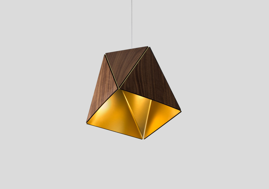 Modern Calx 19 Pendant Light - Made in USA | Cerno Curated