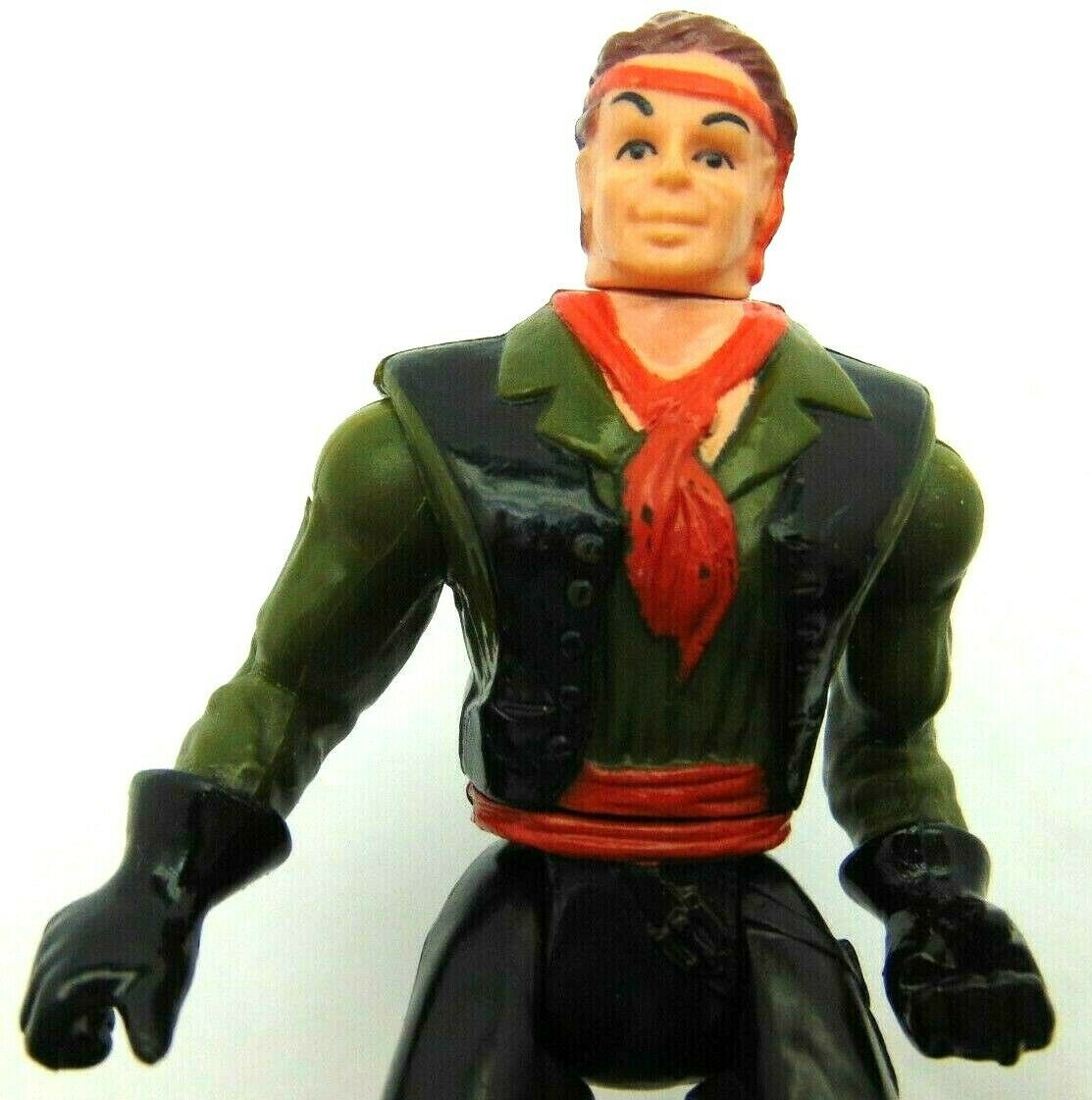 1991 Peter Pan Tri Star Swashbuckling Figure TriStar Toy Captain Hook 4"