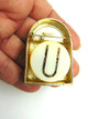 Juke Box Signed AJC Brooch Pin Rock Roll Diner Musical