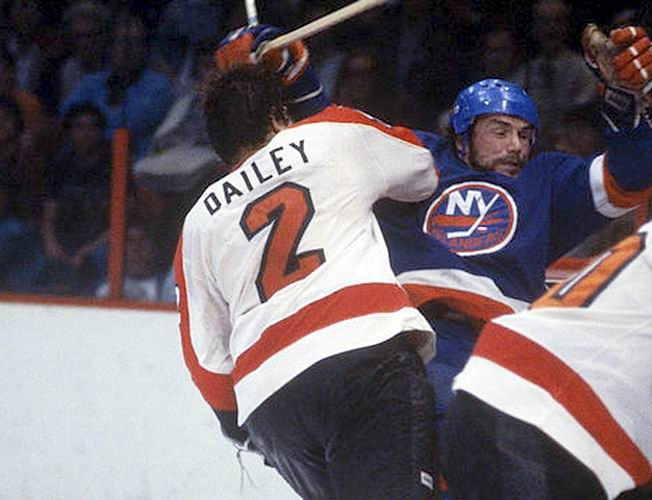 Bob Dailey 1980 Philadelphia Flyers Vintage Home Throwback NHL Hockey ...