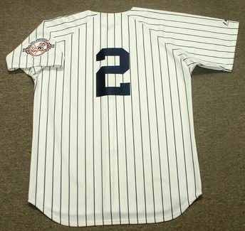 Derek Jeter Jersey - 2003 New York Yankees Home Throwback Baseball Jersey