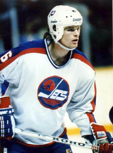 JIM KYTE Winnipeg Jets 1986 Home CCM NHL Vintage Throwback Jersey ...